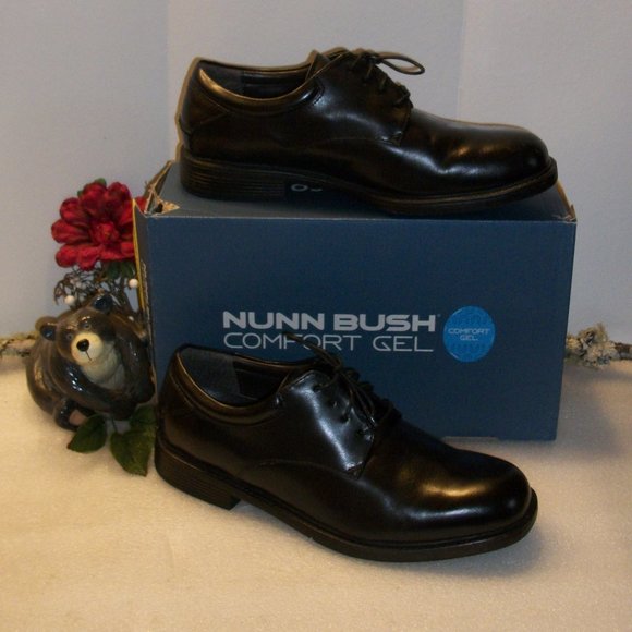 Nunn Bush | Shoes | Nunn Bush Black Leather Maury Oxford Dress Shoes ...